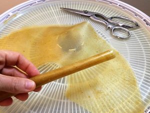 Make Your Own Applesauce Fruit Leather In The Dehydrator